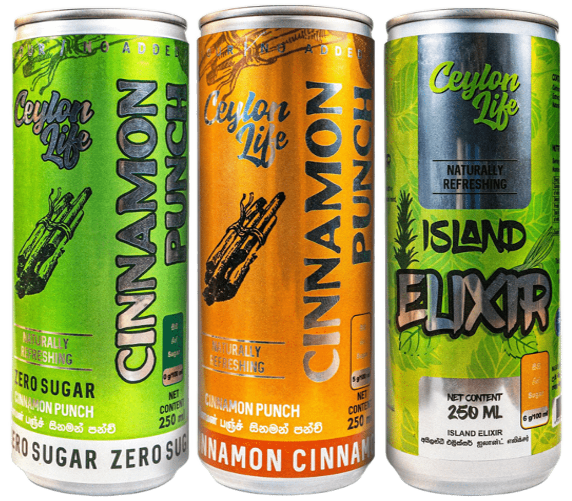 Ceylon Life | All-Natural Sparkling Beverages from Sri Lanka